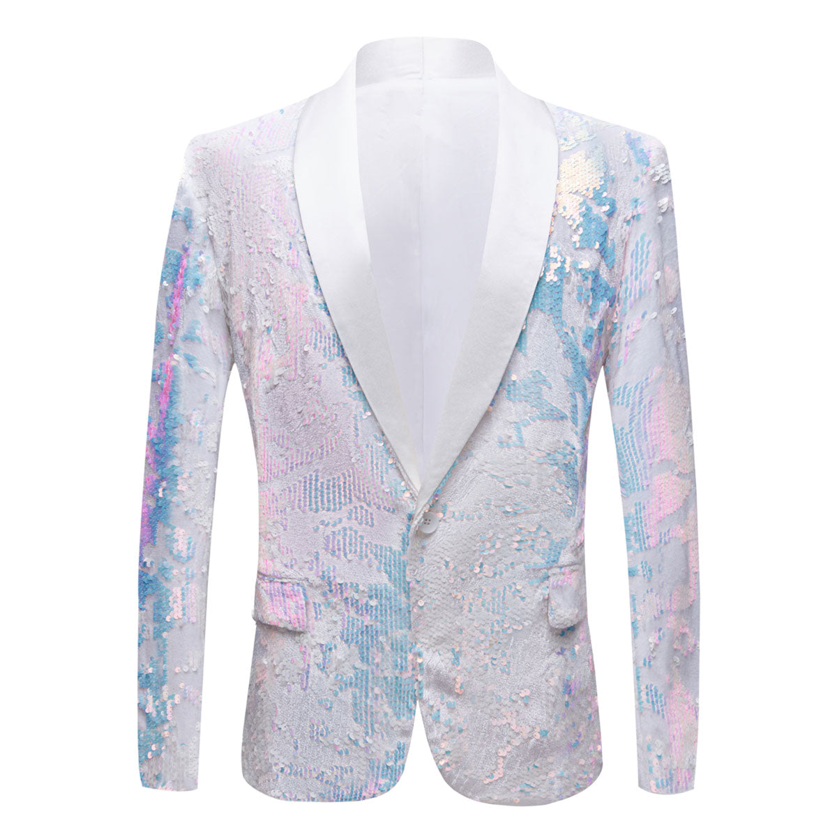 Lagoeo Multicolor Sequins Tuxedo S8053 – LaGoeo®